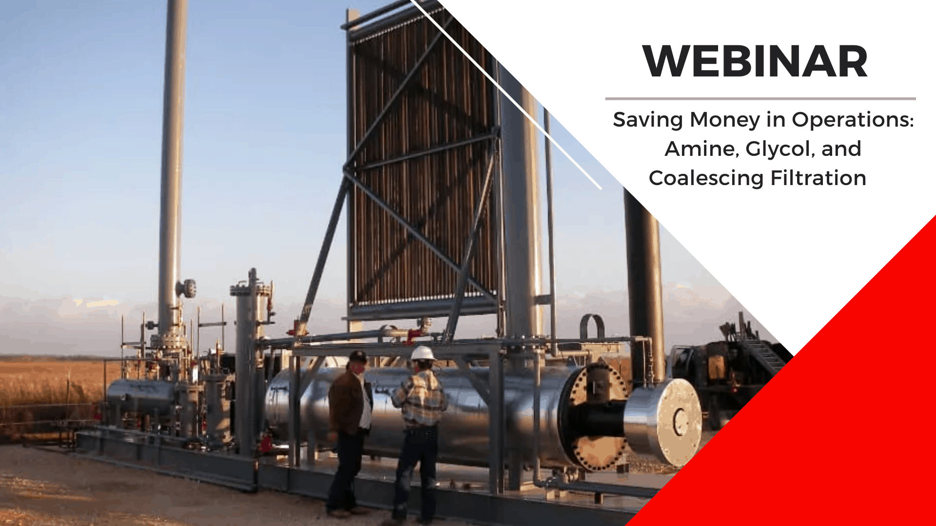 Webinar | Amine, Glycol, & Coalescing Filtration